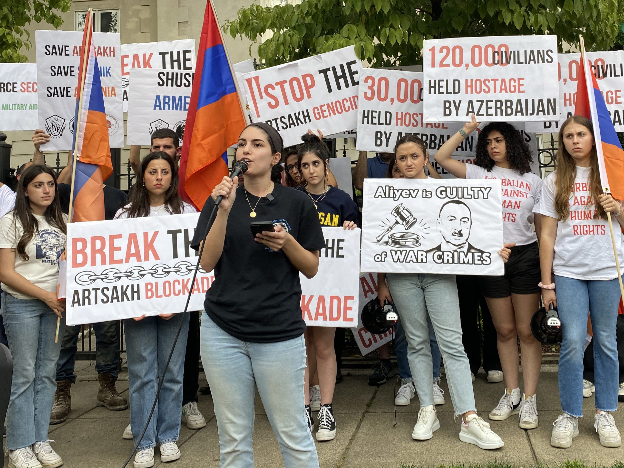 AYF Leads Washington DC March for Artsakh - Oragark