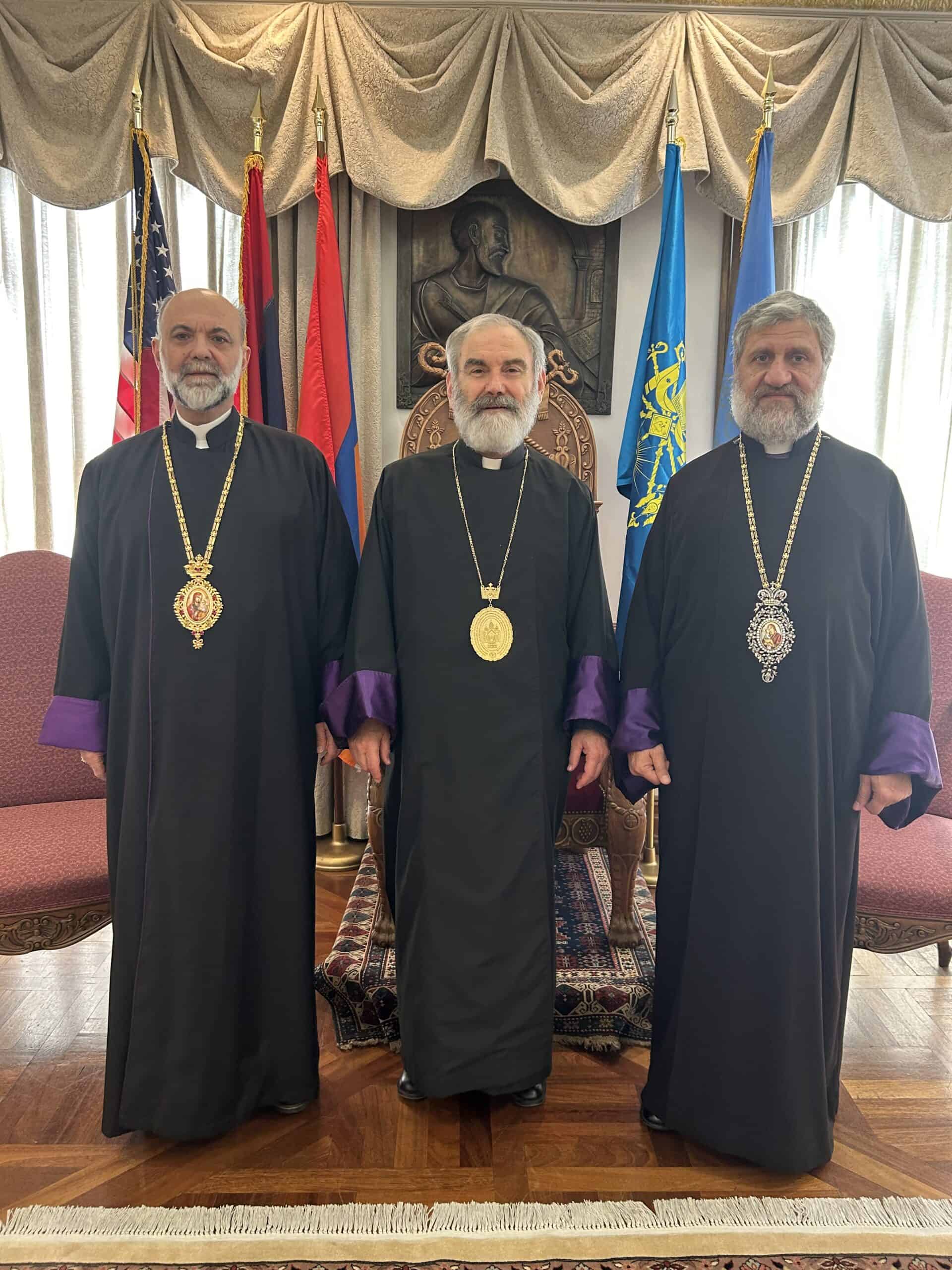 Archbishop Anoushavan Hosts North America Prelates Meeting - Oragark