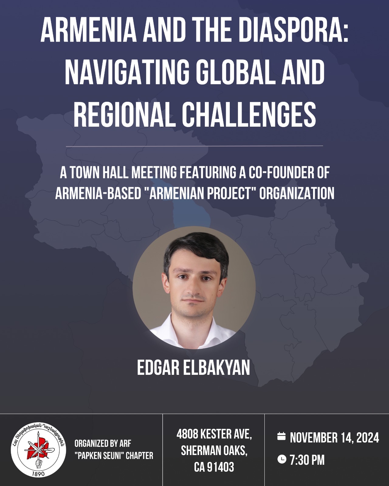 Armenia and the Diaspora: A Town Hall to Address Global and Regional ...
