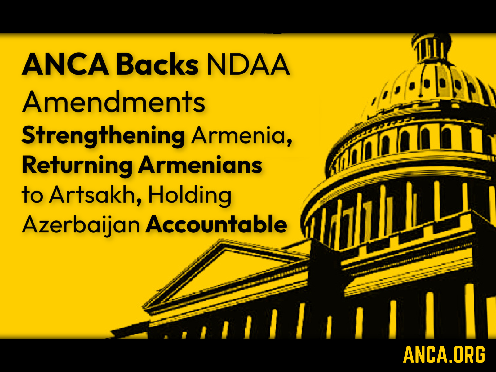 ANCA Backs FY2026 NDAA Amendments Strengthening Armenia, Returning ...